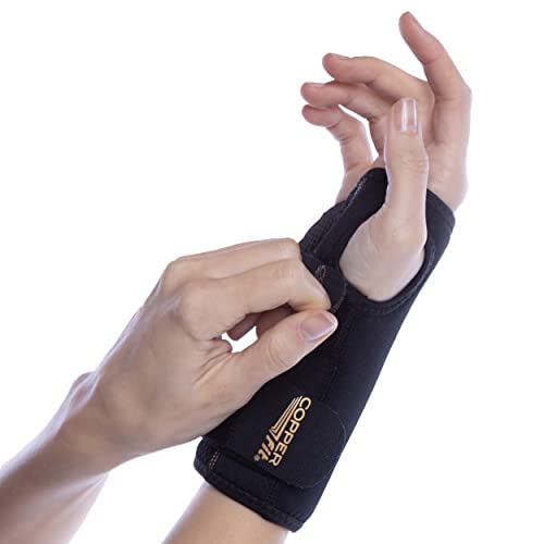 Copper Fit Health Unisex Reversible Wrist Brace with Stabilizer, Adjustable