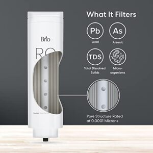 Brio Reverse Osmosis Membrane Replacement Filter for Brio Model TROE800COL