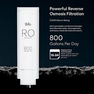 Brio Reverse Osmosis Membrane Replacement Filter for Brio Model TROE800COL