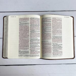 Hand Illustrated & Laser Engraved NIV Journaling Bible, Personalized Gift, Custom Name Engraving Available