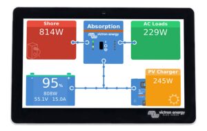 victron energy gx touch 70, display screen for cerbo gx (waterproof)