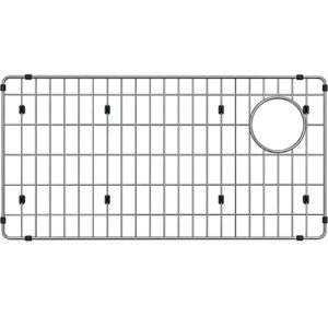 sink protectors for kitchen sink, stainless steel sink protector 28-1/4" x 14-1/4" x 1-1/4", sink grate for bottom of kitchen sink