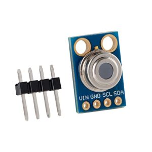 ec buying gy-906 mlx90614 non-contact ir infrared temperature sensor module ir temperature acquisition module high precision high resolution infrared temperature sensor iic serial port for arduino