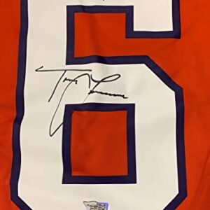 Trevor Lawrence Autographed Clemson Signed Football Jersey 2018 National Champions Fanatics Authentic COA