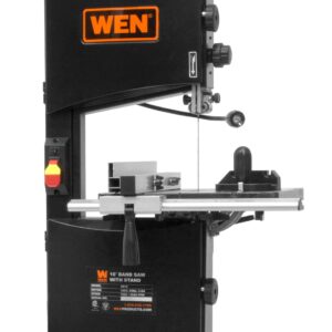 WEN Band Saw with Stand, 10-Inch, 3.5-Amp, Two-Speed (BA3962) and BB7212 72" Woodcutting Bandsaw Blade with 14 TPI & 1/8" Width