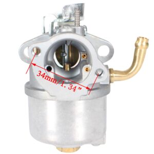 790558 Carburetor for Replacing Briggs Stratton 798917 12A102 12R113 12A105 12A107 12A112 12A113 12A114 12C314 12D107 series Snow Thrower Engine 695727 794587