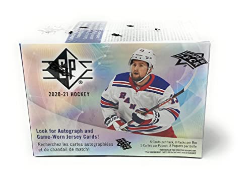 2020/21 Upper Deck SP Hockey Factory Sealed 8 Pack Blaster Box