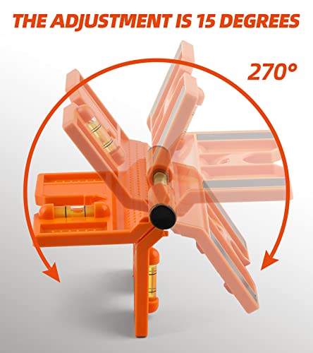 RONGPRO Magnetic Post Level, Folding Magnetic Post Level with Elastic Loop for Hands-free Work