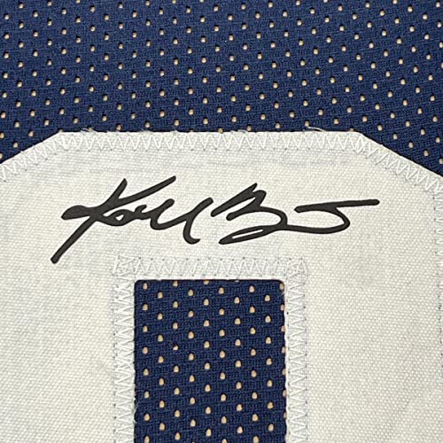 Framed Facsimile Autographed Kobe Bryant 33x42 United States Team USA Olympics Blue Reprint Laser Auto Basketball Jersey Size Men's XL