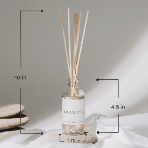 Sweet Water Decor Warm and Cozy Reed Diffuser Set | Orange Peel, Cinnamon, Ginger, Clove, Cypress Scented Air Freshener | Fragrance Gift Sets | Housewarming Gifts | Decorative Scent Sticks