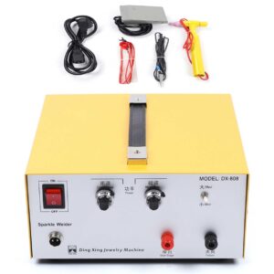 jewelry spot welder 110v 80a jewelry welding machine pulse sparkle spot welder portable 400w spot welder moulding tools for jewelry gold silver necklace ring