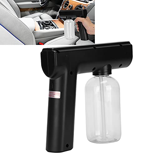 Electric Mist Atomizer Sprayer Gun, Electric Handheld Sprayer Disinfectant Fogger Gun Portable Rechargeable Sprayer Gun, Nanometer Disinfectant Machine for Home Office School Hotel