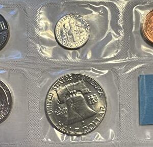 1957 PD US Silver Mint set Half Dollar, Quarter, Dime, Nickel, Cent Seller BU