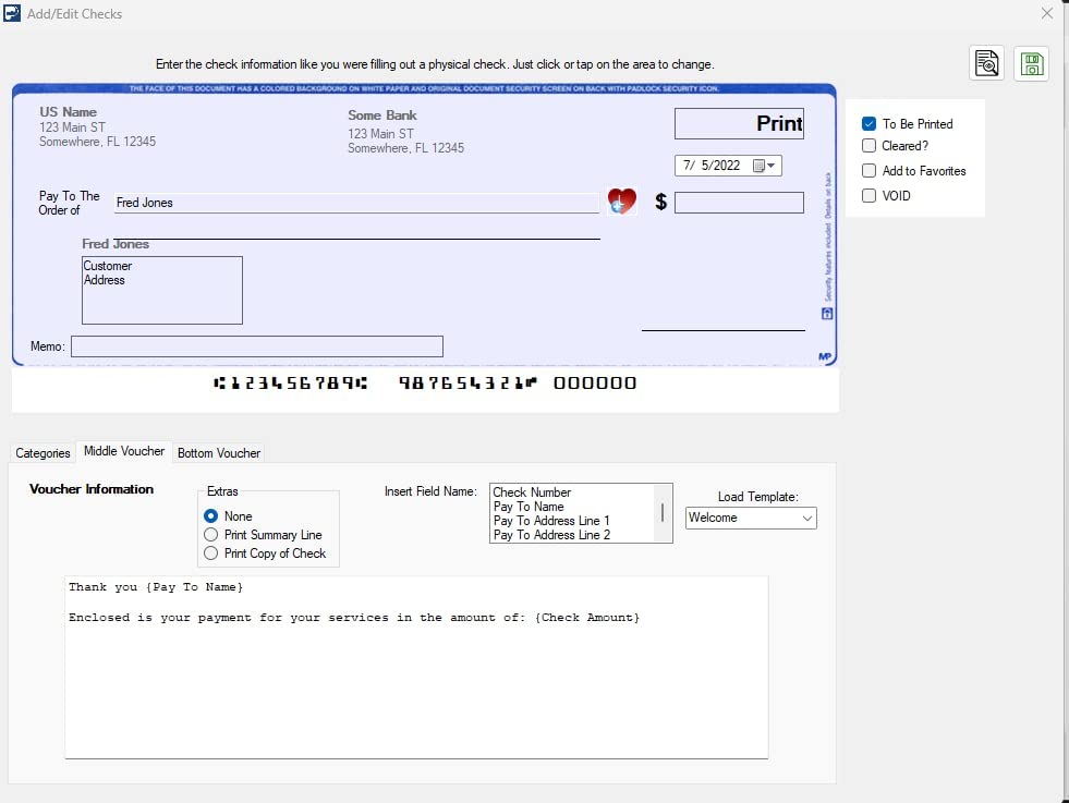 Print Checks Deluxe - Business Class Check Printing Software for Windows 10/11