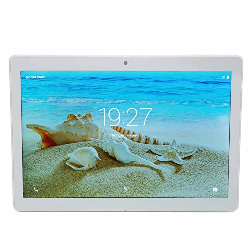 Asixxsix Android Tablet 10 inch, 2GB 32GB 1960x1080 IPS HD Display 1.6 GHz Octa Core Processor Android 11.0 Tablet, Dual Camera, 4000mAh, 128GB Expand Storage, Portable Gaming Tablet PC Silver(US)