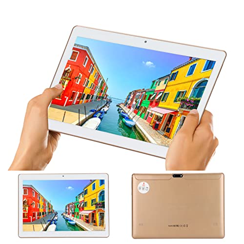 Tablet PC , 1280x800 Resolution 2 Million PX Front Camera Champagne HD Tablet RAM 4GB 5 Million PX Rear Camera for Video for Gaming for Android9.0(#3)