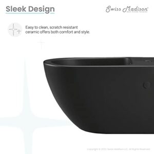 Swiss Madison - well made forever SM-BD226MB St. Tropez Bidet, Matte Black