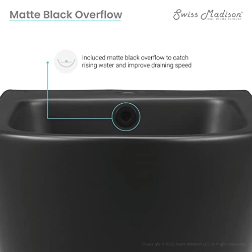 Swiss Madison - well made forever SM-BD226MB St. Tropez Bidet, Matte Black