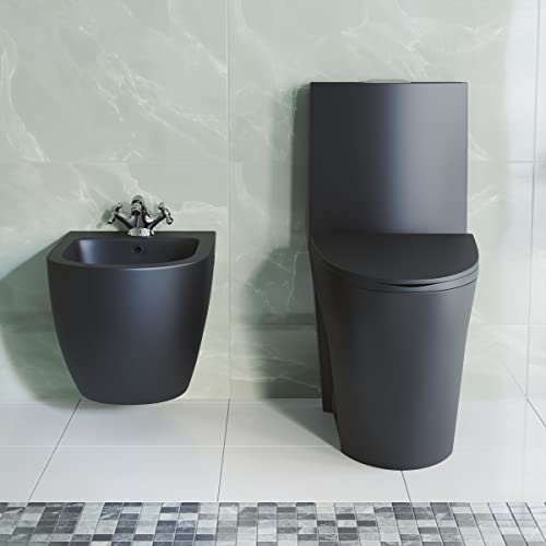 Swiss Madison - well made forever SM-BD226MB St. Tropez Bidet, Matte Black