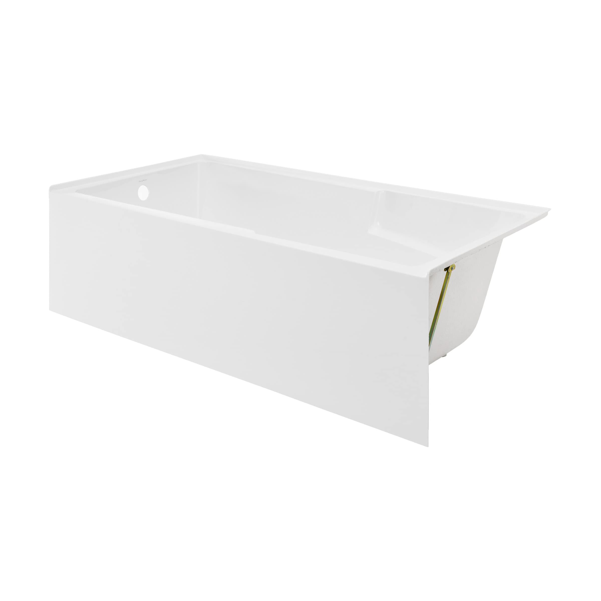 Swiss Madison Well Made Forever Voltaire 72" x 36" Left-Hand Drain Alcove Bathtub with Apron