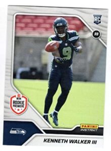 kenneth walker iii rc 2022 panini instant rps first look rookie /857#fl14 seahawks nm+-mt+ nfl football rookie premiere set