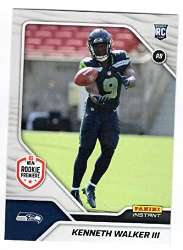 KENNETH WALKER III RC 2022 Panini Instant RPS First Look ROOKIE /857#FL14 Seahawks NM+-MT+ NFL Football Rookie Premiere Set