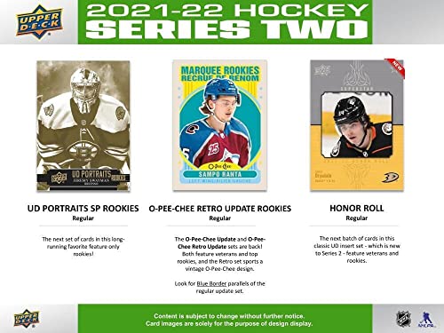 2021-22 NHL Upper Deck Series 2 Hockey Factory Sealed Blaster Box 48 Cards: 6 Packs of 8 Cards per Pack. Includes YOUNG GUNS Rookie cards (see photos for details of great possible hits) Bonus 3 Cards (Per Order) of your favorite team if you message reques