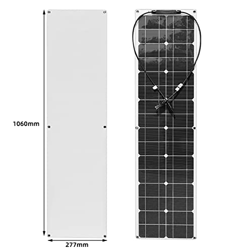 FLP 400W 12V Portable Bendable Solar Panel Battery Charger Kit 2x200Watt 12 Volt Monocrystalline PV Module for Car RV Marine Boat Caravan Off Grid System