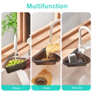 ledorr 3Pack Stretchable Sink Strainers for Kitchen Sink,Kitchen Sink Swan Drain Basket,Multi-Function Ktchen Sink Strainer Fits Most Sink