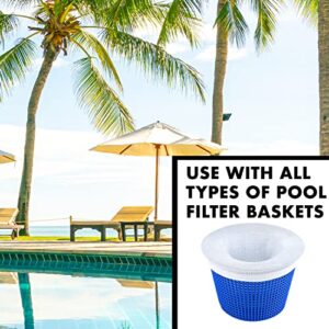 ALWAYSOUTDOORS 40 Pack Pool Skimmer Socks, Works Perfect with The Pool Skimmer for Inground and Above Ground Pool/Pool Skimmer Basket