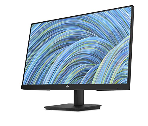 HP V24v G5, 23.8-inch, Full HD (1920 x 1080) FHD Monitor, AMD FreeSync (V24v G5, Black)