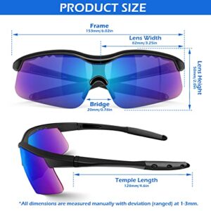 OXG 12 Pack Tinted Safety Glasses Protective Eyewear, Impact & Scratch Resistant ANSI Z87.1 Safety Goggles Eye Protection for Lab Shooting Construction UV-Block