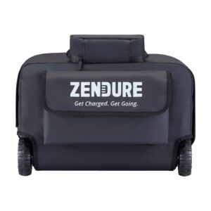 Zendure Portable Power Station Exclusive Dustproof Waterproof Bag Storage Bag Protective Case for SuperBase Pro 2000/1500 Power Supply Extra Battery-Black