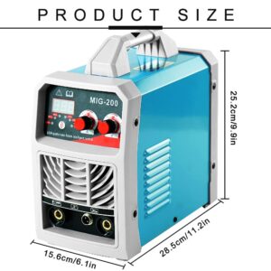 Evargc 110V 3 In 1 Mig Welder ARC Lift Tig Mig Gasless No Gas Flux Core Wire IGBT Multifunctional Welding Machine