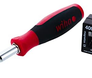 Wiha 77891 11inOne Multi-Driver with SoftFinish Handle & 40010 Magnetizer Demagnetizer