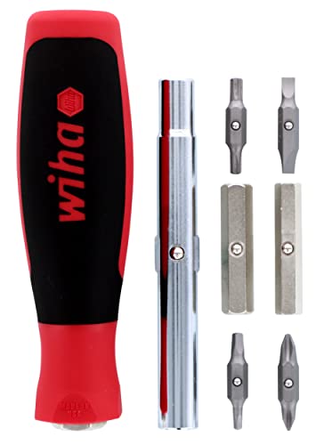 Wiha 77891 11inOne Multi-Driver with SoftFinish Handle & 40010 Magnetizer Demagnetizer