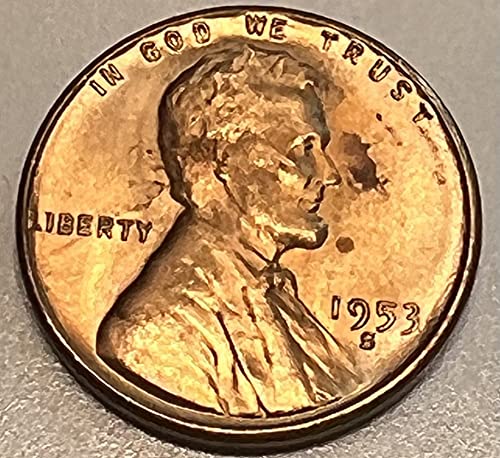 1953 S Lincoln Penny S/S RMP1 Cent Seller MS-63+