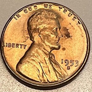 1953 S Lincoln Penny S/S RMP1 Cent Seller MS-63+