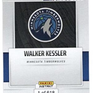 WALKER KESSLER RC 2022-23 Panini Instant Draft Night ROOKIE /618#DN19 Timberwolves COND NBA BASKETBALL