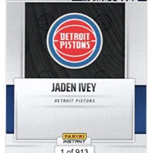 JADEN IVEY RC 2022-23 Panini Instant Draft Night ROOKIE /913#DN5 Pistons COND NBA BASKETBALL