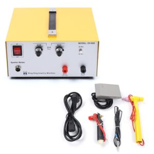 portable pulse sparkle spot welder 110v 80a jewelry spot welder, electric soldering machine spot welder welding machine for gold/silver/steel/platinum