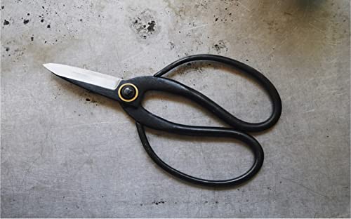 Skyhaven Harvest Pruning Scissors, Traditional Higurashi Japanese-style Bonsai shears for indoor outdoor gardening. A versatile tool for use around the kitchen, house and garden