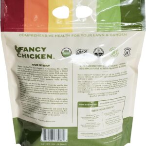 Fancy Chicken All-Purpose Manure - 5lbs Pelleted Dried Organic Chicken Manure | All-Natural Plant Food | Ideal for Vegetables Plants Fruits Trees Lawn Gardening & Farming | USDA Organic