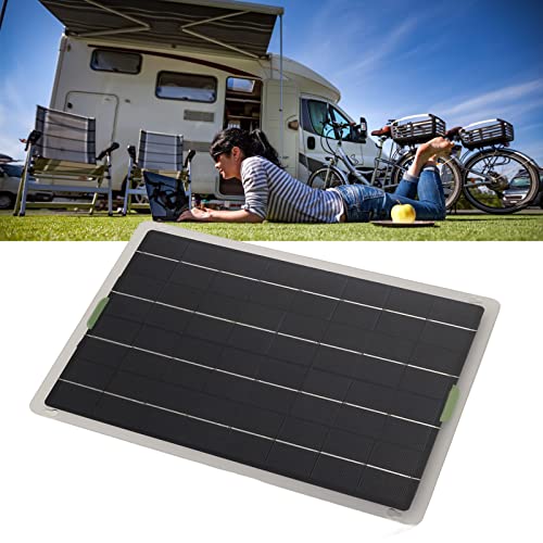 Solar Panel, Easy Installation 12V 20W High Efficiency Portable Solar Battery Maintainer for RV for Car