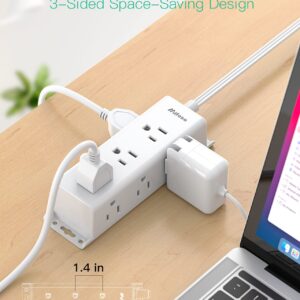 10FT Power Strip with 9 AC Outlets + 10FT Power Strip with USB