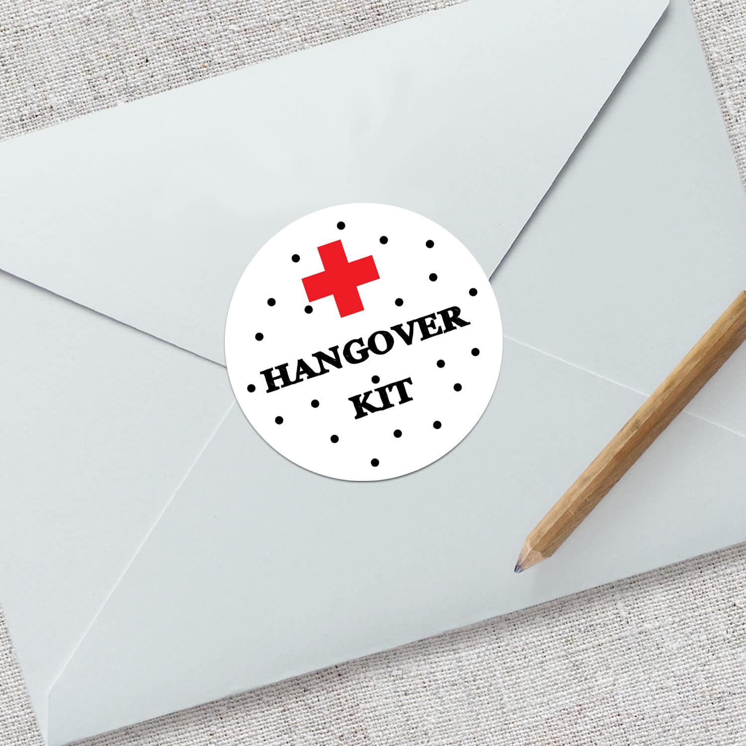 Hangover Kit Sticker, Emergency Hangover Kit, Party Favour Labels, Party Favour Stickers, Hangover Kit Labels,Survival Kit, Wedding Favor Stickers120pcs/set