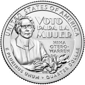 2022 d bu american women quarter nina otero-warren quarter choice uncirculated us mint