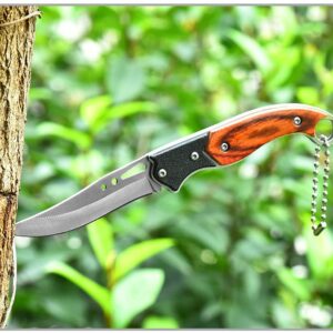 SHixu Pocket Folding Knife 2Pack Tactical Knives EDC Tools for Outdoor Camping Fishing - Best Gift Idea