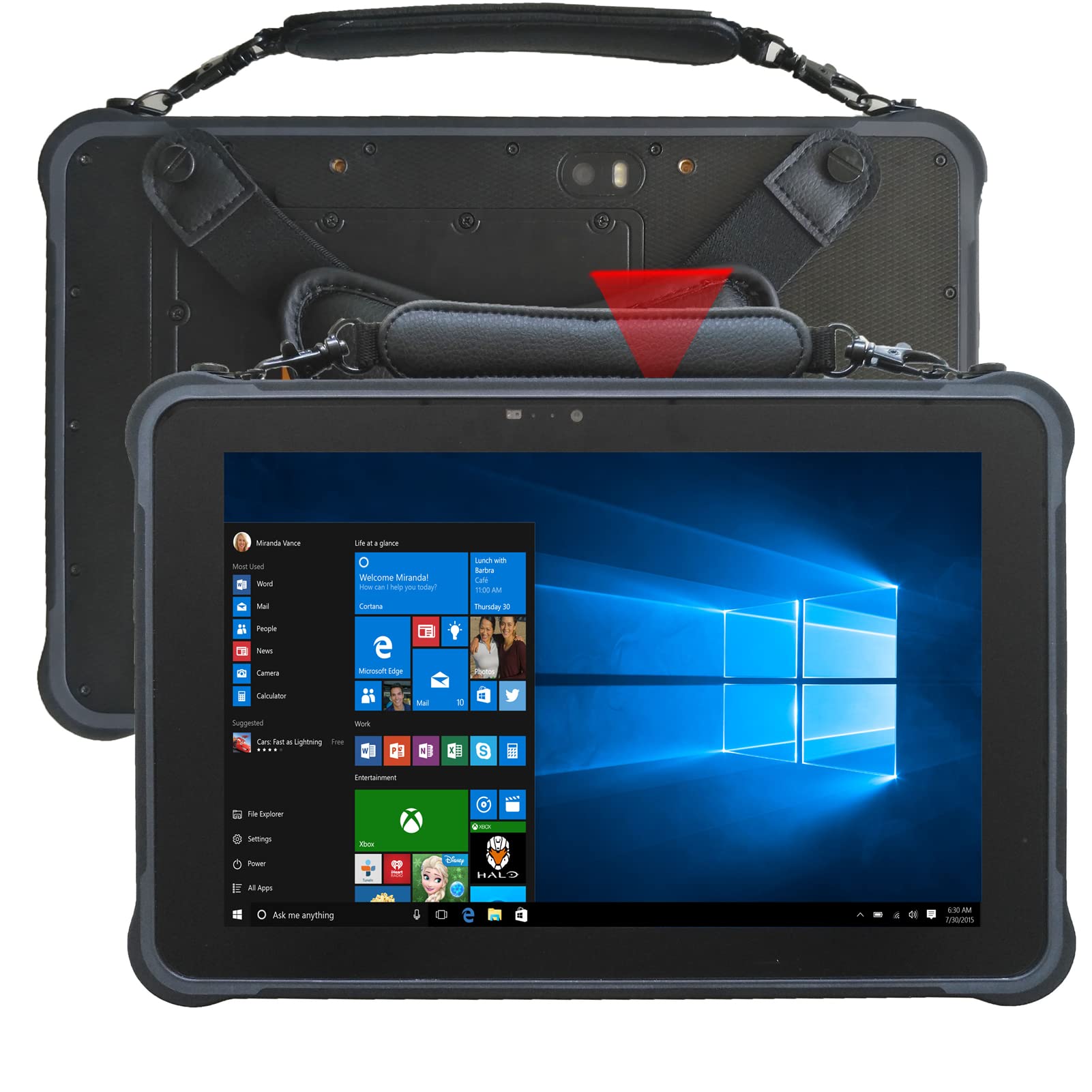 Sincoole Rugged Tablet, Intel Core i5-8200Y,10.1 inch Windows 10 Pro Rugged Tablet with NFC (RAM/ROM 16GB+512GB)