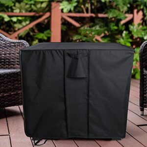 Youlvy Rectangular Fire Pit Cover for Best Choice Products 57 inch Propane Gas Fire Pit Table,Outdoor Waterproof Firepit Table Cover - 57 X 22 X 25 Inch